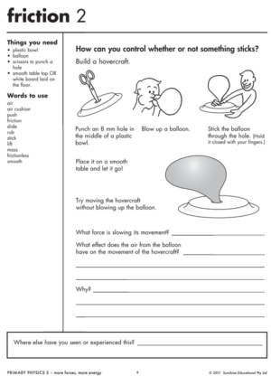 First Science – Book 3 – Primary Physics